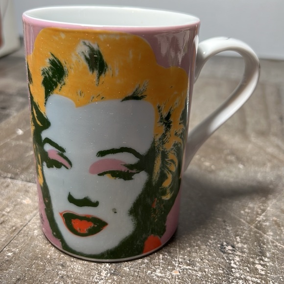 Block | Kitchen | Vintage Andy Warhol Marilyn Monroe Set Of 4 Mugs ...